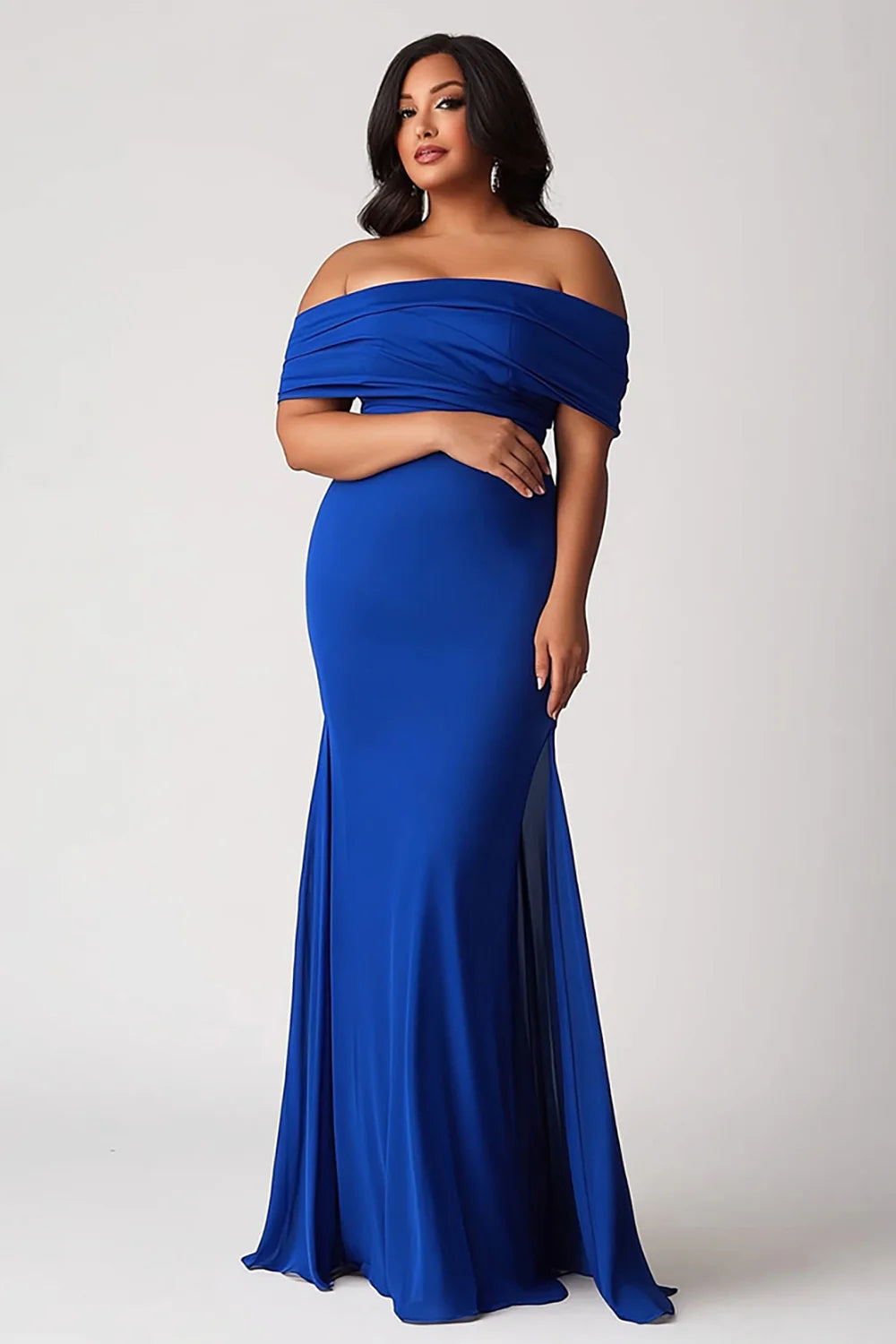 AABEI DRESS Mother Of The Bride Dress Sheath Off Shoulder Pleated Mode ...